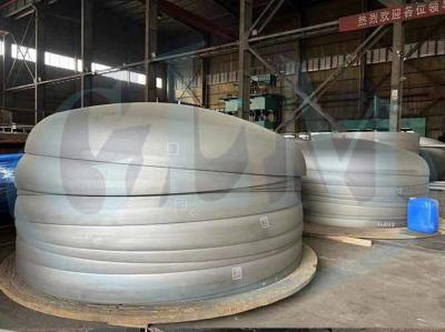 China Diatemer 4600mm Thickness 20mm SA 516 Gr 70 Elliptical Dish Head For Pressure Vessels for sale