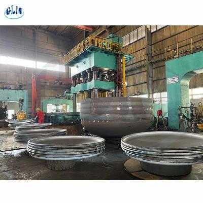 China P355 GH EN10028-2 Flat Bottom Dish 2550mm Diameter 50mm Thick ISO 9001 for sale