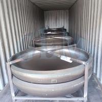 China Seamless Carbon Steel Ellipsoidal Dish Head For Shall Cover for sale