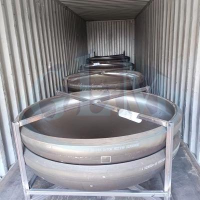China Seamless Carbon Steel Ellipsoidal Dish Head For Shall Cover for sale