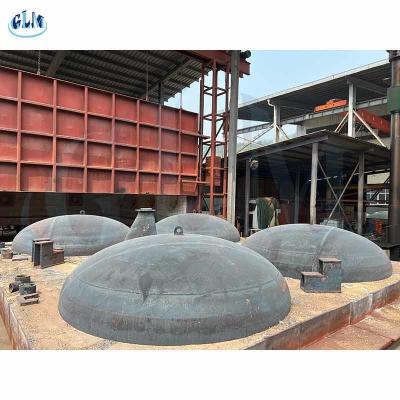 China 4500mm Diameter 30mm Thickness Carbon Steel Elliptical Bottoms for sale
