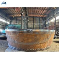 China SA516 Gr.70N Clad Cone Dished Head 5500mm Diameter for sale