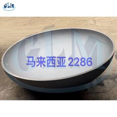 China Customized Carbon Steel Elliptical Dished Head For Pressure Vessel for sale