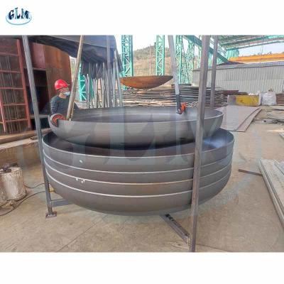 China Carbon Steel Elliptical Dished Heads 3500mm Diameter 20mm Thickness for sale