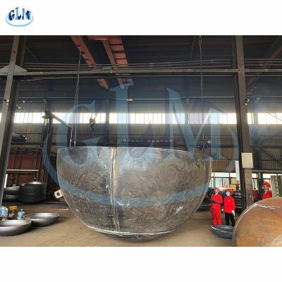 China Carbon Steel Segmented Tank Heads 4800mm Diameter 20mm Thick for sale