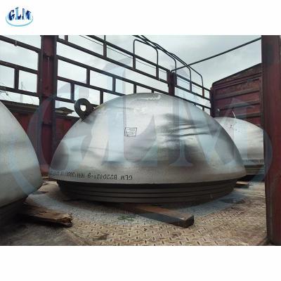 China Stainless Steel Hemispherical Heads 1300mm Diameter 118mm Thickness for sale