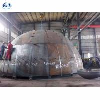 China Larger Specification Segmented Hemispherical Tank Head 32mm Thickness for sale