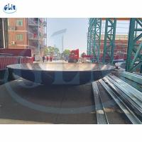 China Diameter 6000mm Carbon Steel Bottom Plate, Dished Head  For Tank for sale