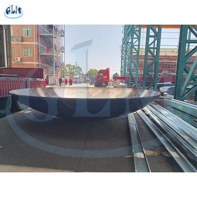 China Diameter 6000mm Carbon Steel Bottom Plate, Dished Head  For Tank for sale