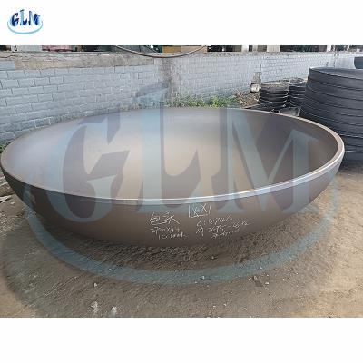 China Carbon Steel 2:1 Elliptical Tank Head 2700mm Diameter 44mm Thickness for sale