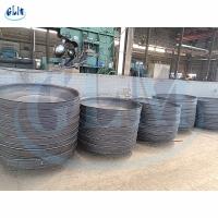 China Carbon Steel Cap Ellipsoidal Dish Ends With 2500mm Diameter for sale