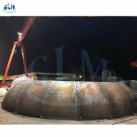 China 8600mm Diameter Conical Tank Head Dish Head For Tank Fabrication for sale