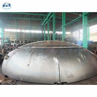 China 7000mm Diameter Carbon Steel Segmented Tank Head For Boilers And Heat Exchangers for sale