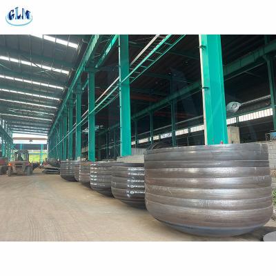 China 1950mm Diameter Pressure Vessel Dished Head With Hydrostatic Test Inspection for sale