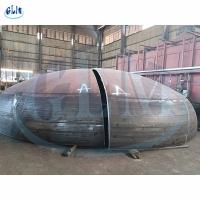 China Ellipsoidal Dish Bottom 2:1 Large Diameter Elliptical Head For Boiler And Pressure Vessel for sale