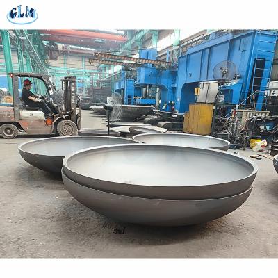 China ISO9001 Certified Carbon Steel Pressure Vessel Heads, Semi Ellipsoidal Dished Ends for sale