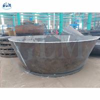 China 7000mm Diameter Steel Large Plate Cone, Conical Tank Head for sale