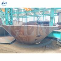 China Customized Steel Cone Segment Tank Heads Normalized Heat Treatment for sale