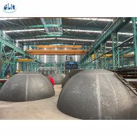 China Carbon Stainless Segmented Tank Heads, Crown Petal Dished Ends for sale