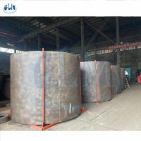 China Custom Stamped or Pressed ASME / PED Shell Carbon Steel Dished Tank Heads for sale