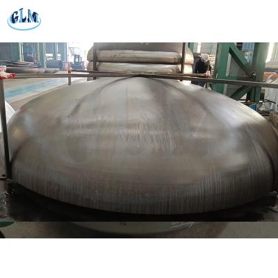 China Carbon Steel  2/1 Elliptical Head With Sandblasted Surface for sale