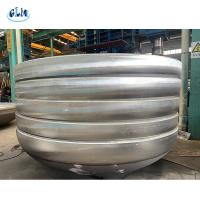 China Large Diameter Elliptical Dish Heads and Crown Petal Dished Ends for sale