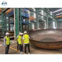 China SA 516 Gr.60N+SS316L Clad plate  2:1 Ellipsoidal Dish Ends for sale