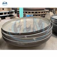 China SA516Gr.60N + SS316L Cladding Semi  Ellipsoidal 2 1 Dish Heads for sale