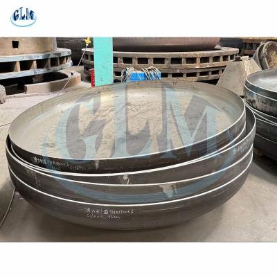 China SA516Gr.60N + SS316L Cladding Semi  Ellipsoidal 2 1 Dish Heads for sale