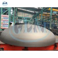 China Carbon Steel Elliptical Tank Dished End for Storage Tanks and Reactors for sale