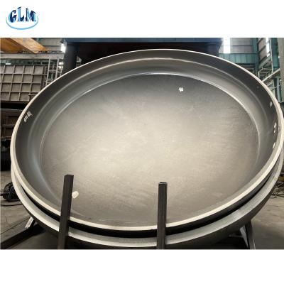 China Customized Boiler Elliptical Dish Head Carbon Steel Material About 10% Reduction Ratio for sale