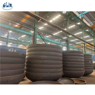 China Polishing and PT Inspection Elliptical Dish Head for Pressure Vessels Diameter 89-10000mm for sale