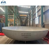China Customized 4000mm ASME Ellipsoidal Dish End with Thickness Tolerance ±0.5mm for Up to 8,000mm Diameter Applications for sale