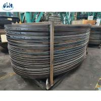 China Customized Carbon Steel Flat Dished Head with Heat Treatment for Storage Tanks and Boilers for sale