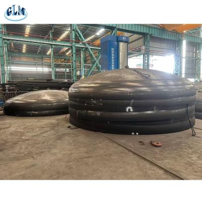 China ISO9001 Certified Elliptical Dish Head with 10% Reduction Ratio for Oil Industry Applications for sale