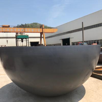 China Polished Surface Hemispherical Tank Heads for High Temperature and Chemical Storage Applications for sale