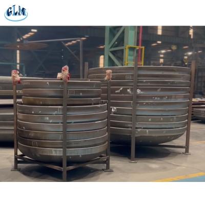 China Carbon Steel Elliptical Dish Head with Polishing Technology and 10% Reduction Ratio for Enhanced Corrosion Resistance for sale