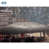 China Customizable Pressure 4200mm Diameter Torispherical Dished Head with Hot Pressing for Pressure Vessels for sale