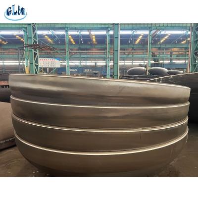 China Polishing Elliptical Dish Head with Inspection TOFD for Heavy Duty Pressure Vessels and Pipeline Components for sale