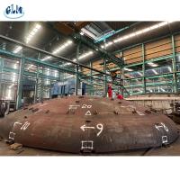 China 4200mm Diameter Torispherical Dished Head with Hot Pressing and Welding Connection for Pressure Vessels for sale