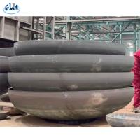 China Cold Forming Carbon Steel Elliptical Dish Head Polished Thickness 2 To 300mm Used In Industrial Storage Tank And Pressure Vessel Ends for sale
