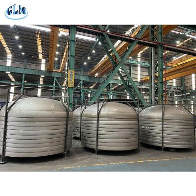 China Elliptical Dish Head with 2-300mm Thickness and Polishing Surface Treatment for 10% Reduction Ratio in Petrochemical Applications for sale