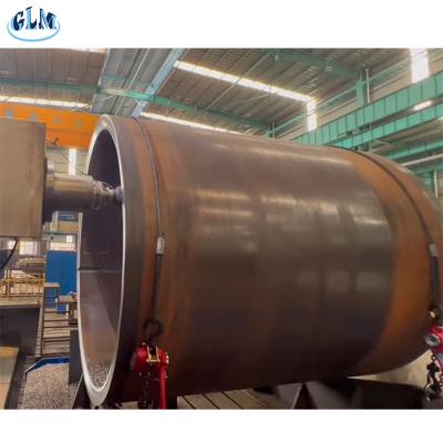 China Dished Tank Heads and Rolled Shells with 3mm-200mm Thickness, Hot Pressing Technics, and More Than 20 Years Service Life for sale
