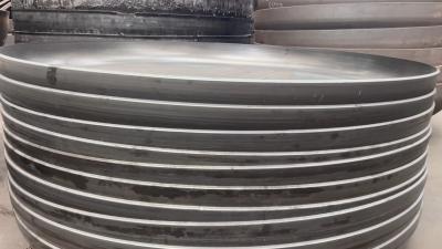 China Polished Finish Corrosion Resistant Torispherical Dished Head with Welding Connection for Pressure Vessels for sale