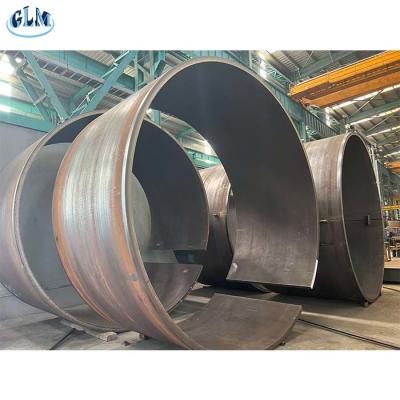 China 3mm-200mm Thickness Carbon Steel Dished Tank Heads with Hot Pressing for Pressure Vessels for sale