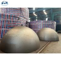 China 1592 Mm Id X 70 Mm Hemispherical Tank Heads For High Pressure Applications With Butt Welded Or Seamless Welding for sale