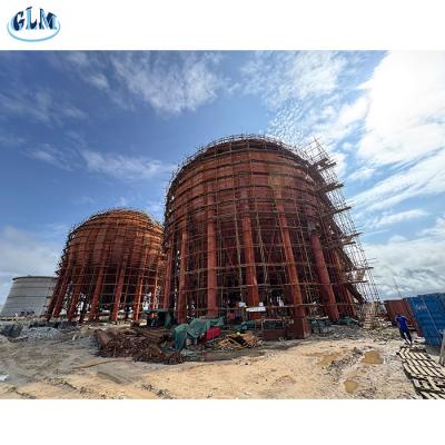 China Large Spherical Storage Tanks Subjected To TOFD And X-ray Non-destructive Testing. for sale