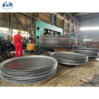 China ASME Designstandard Flat Dished Head with 50mm Thick Hot Forming Technology for Pressure Vessels for sale