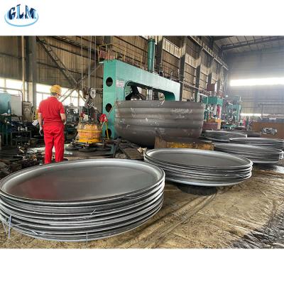 China ASME Designstandard Flat Dished Head with 50mm Thick Hot Forming Technology for Pressure Vessels for sale