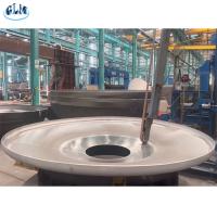 China Customizable Industrial-Grade Carbon Steel Flat-Bottom Dished Head With Openings for sale